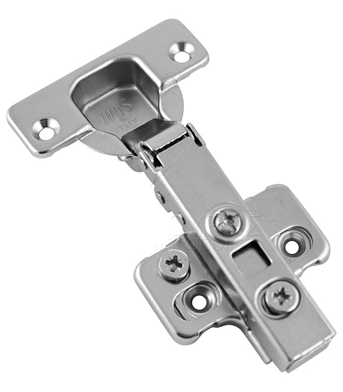 Μεντεσές κλιπ MGS ,με φρένο και 3D τακάκι ,ίσιος,16mm πάτημα - ΧΡΩΜΑ ...