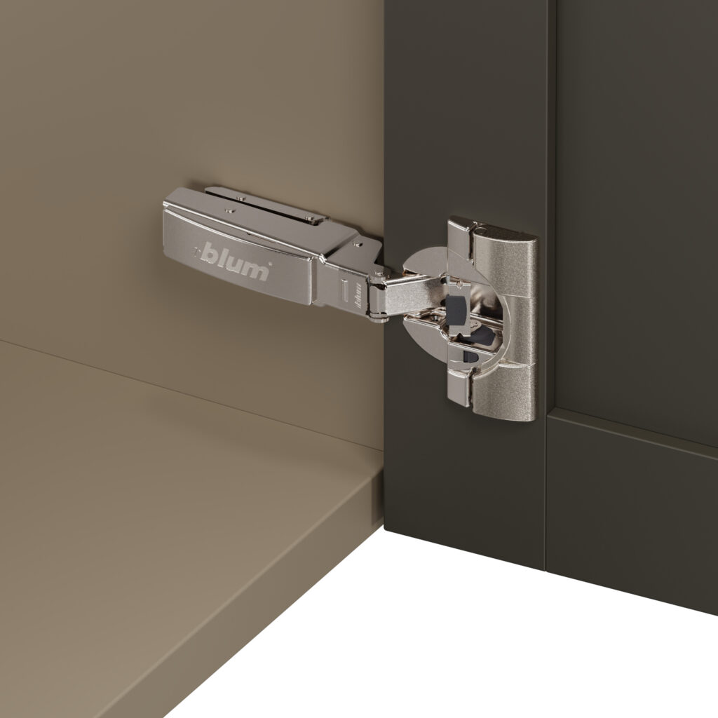 BLUM CLIP TOP BLUMOTION Μεντεσές 95o για πλαινό/παχύ πορτάκι - ΧΡΩΜΑ ...